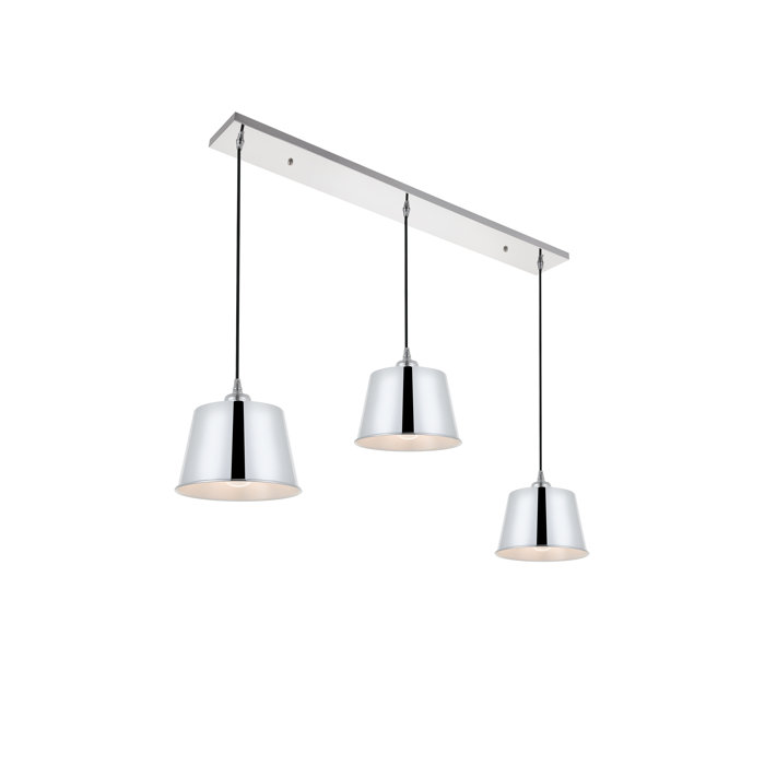 Wrought Studio Portishead 3 - Light Kitchen Island Linear Pendant ...