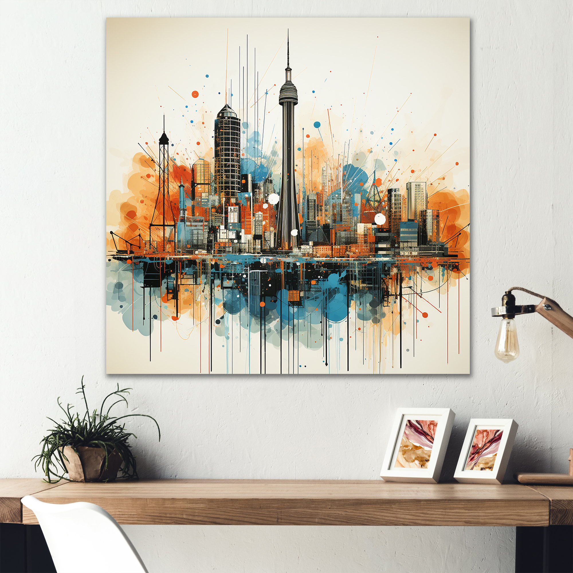 Winston Porter Atlanta Cityscape Sunset III - Atlanta Wall Art | Wayfair