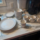 Elle Decor Stoneware Dinnerware Set - Service for 4 & Reviews | Wayfair