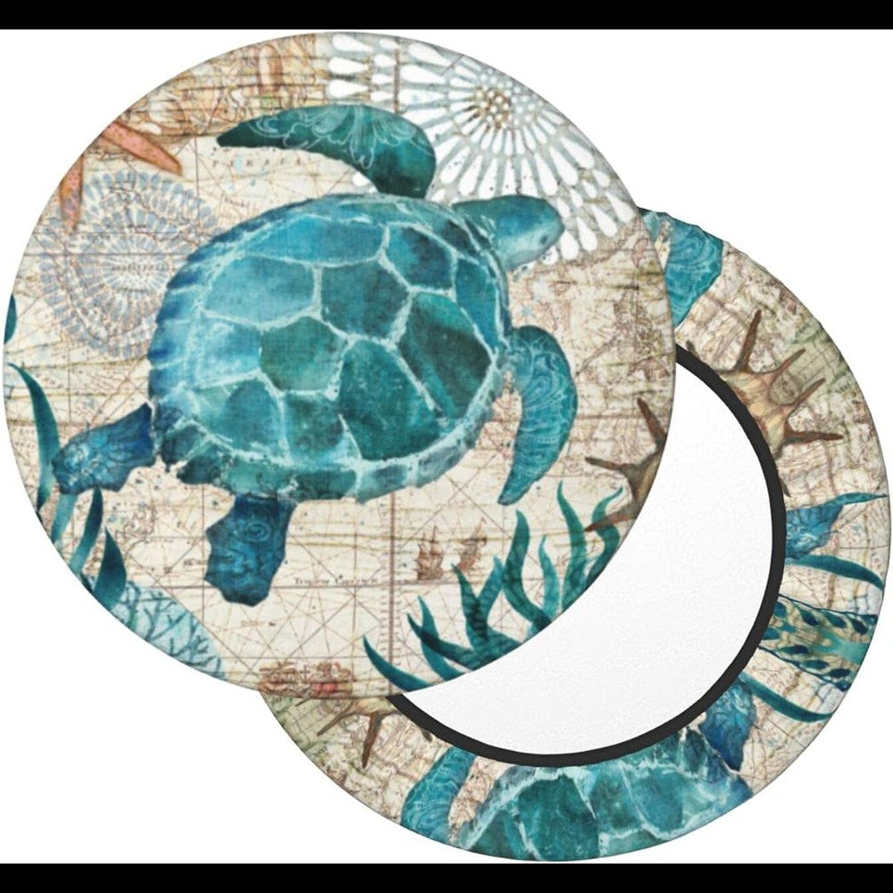 Sea Turtle Antique Chair Slipcovers Bayou Breeze Vintage Ocean Turtle ...