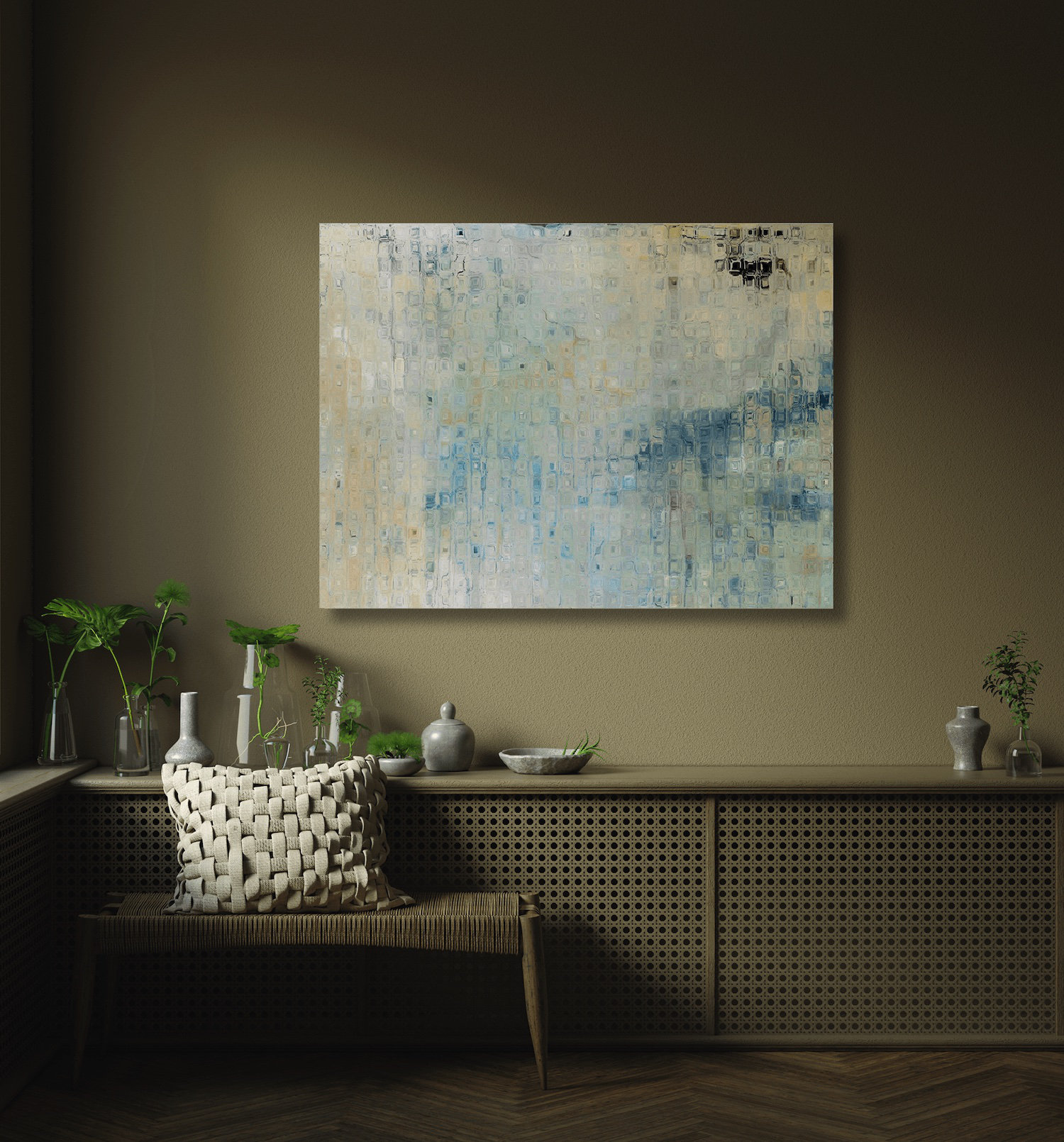 John Beard Collection Rain II by John Beard - Unframed Print on Canvas ...
