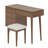 Latitude Run® Bohemian Style Vanity Desk with LED Mirror and Flip-Top ...