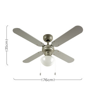 Ceiling Fans with Lights You'll Love | Wayfair.co.uk