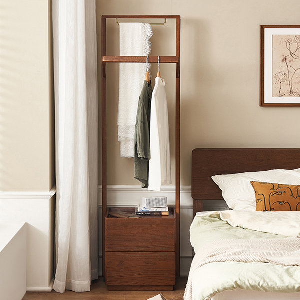 Hike Out Nature Dark Walnut Solid wood Hall trees | Wayfair