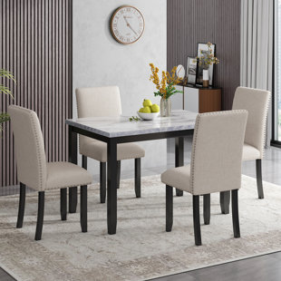 Seats 4 Square Kitchen & Dining Room Sets You'll Love | Wayfair