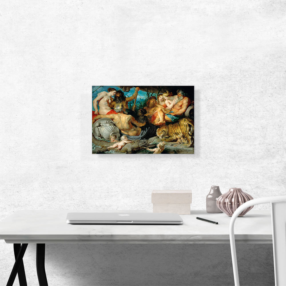 ARTCANVAS The Four Continents 1615 Canvas Art Print By Peter Paul ...