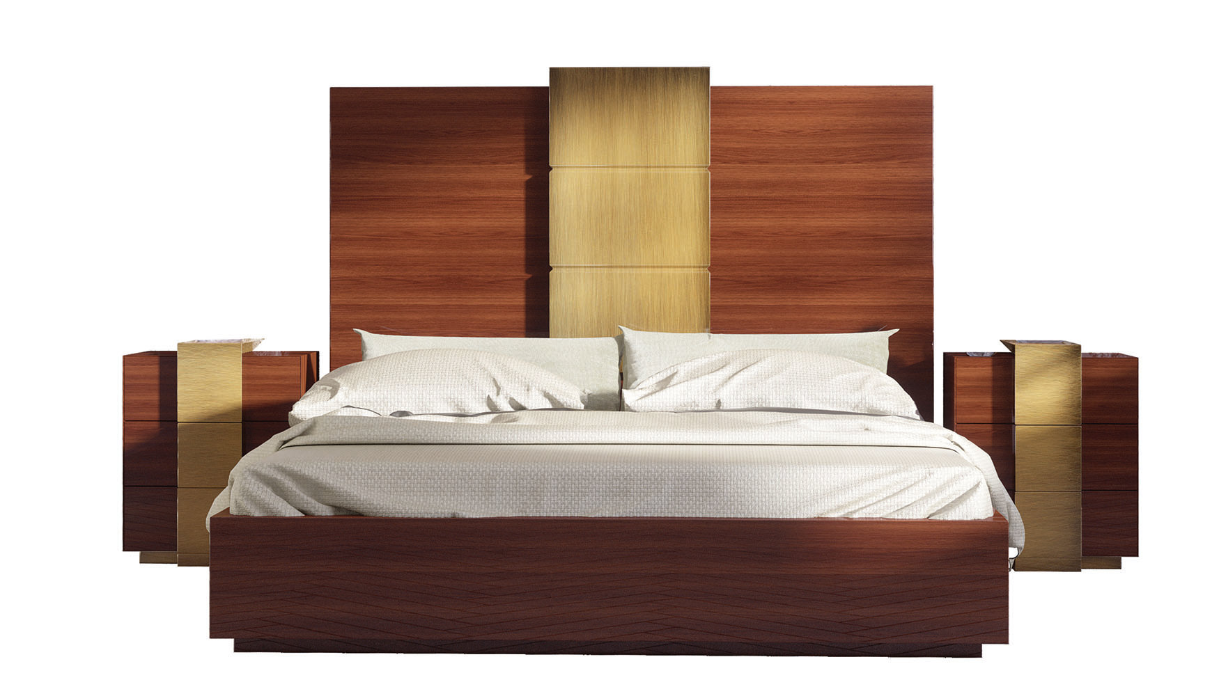 Everly Quinn Burcott Solid Wood Standard 3 Piece Bedroom Set | Wayfair