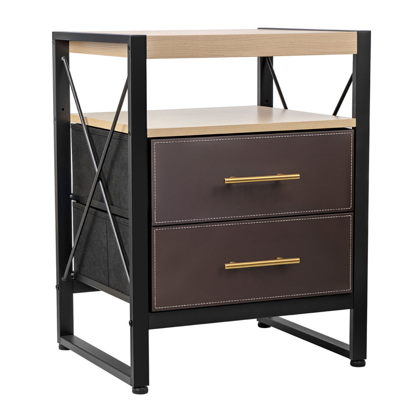 17 Stories 2 - Drawer End Table | Wayfair