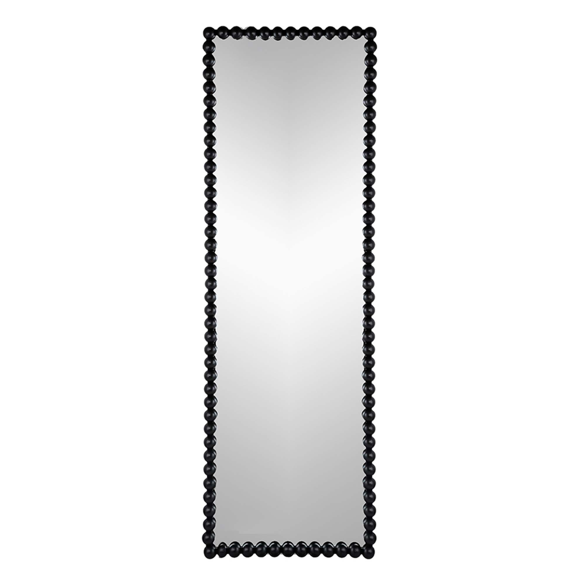 Dakota Fields 23"X72" Full Length Rectangular Mirror With Metal Beaded ...