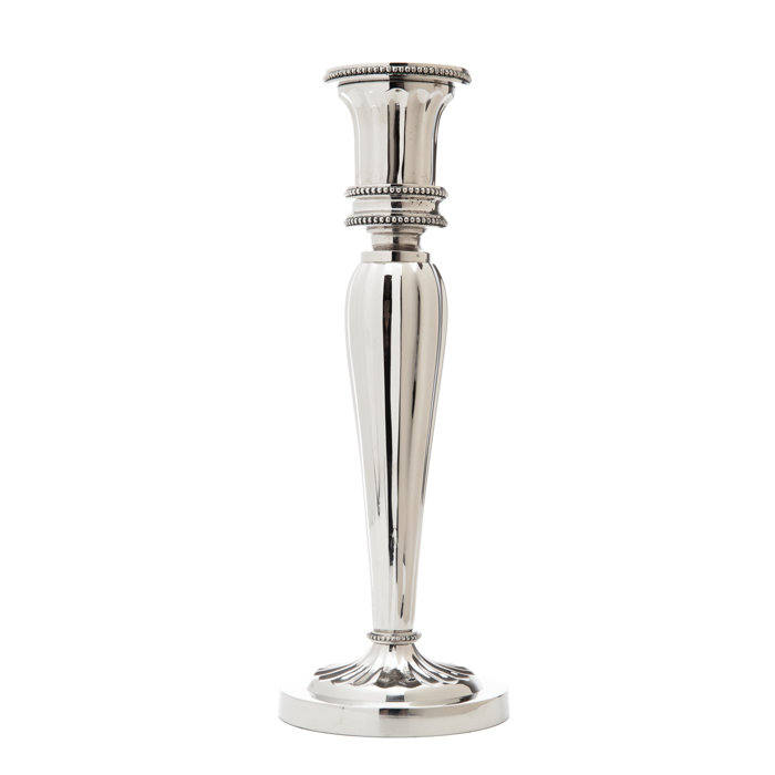 House of Hampton® 12'' H Brass Tabletop Candlestick | Wayfair