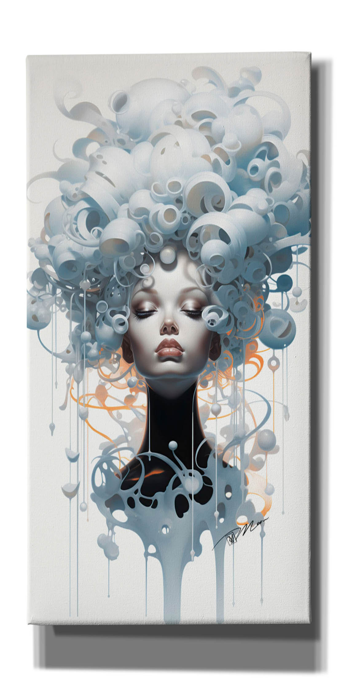 House of Hampton® 'Light And Dark 3' by Momart Canvas Wall Art ...