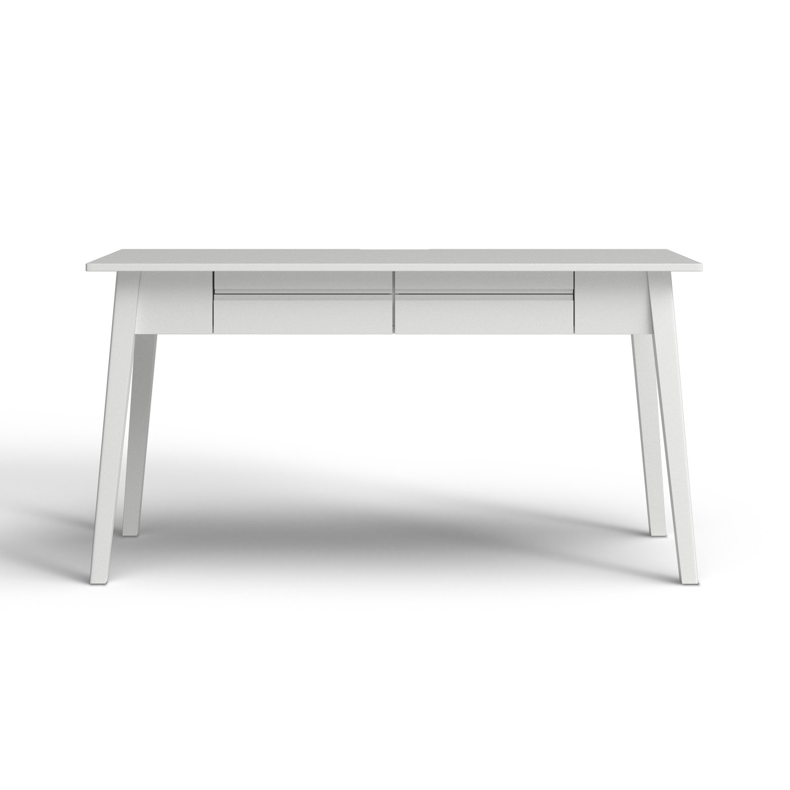 AllModern Arenac Solid Wood Writing Desk & Reviews | Wayfair