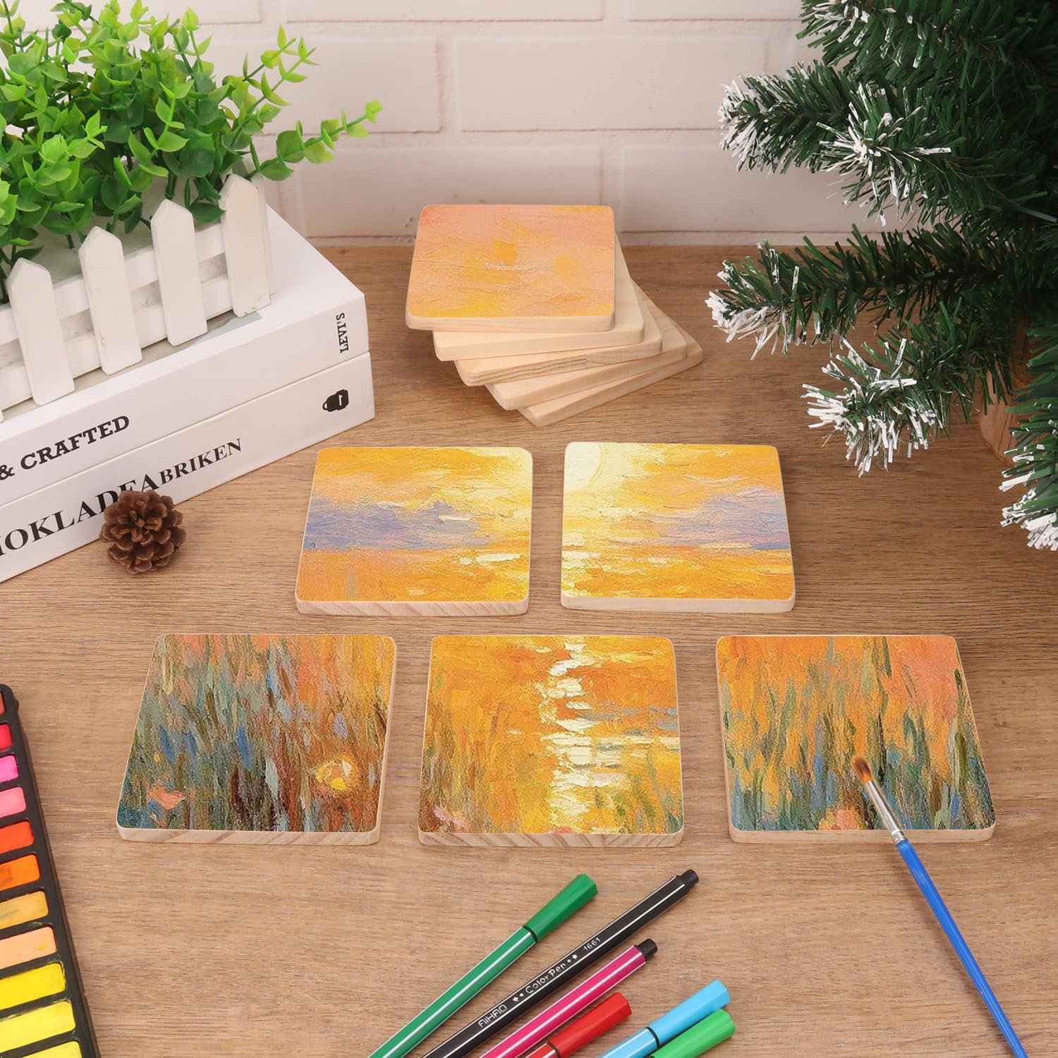 craft coasters blank