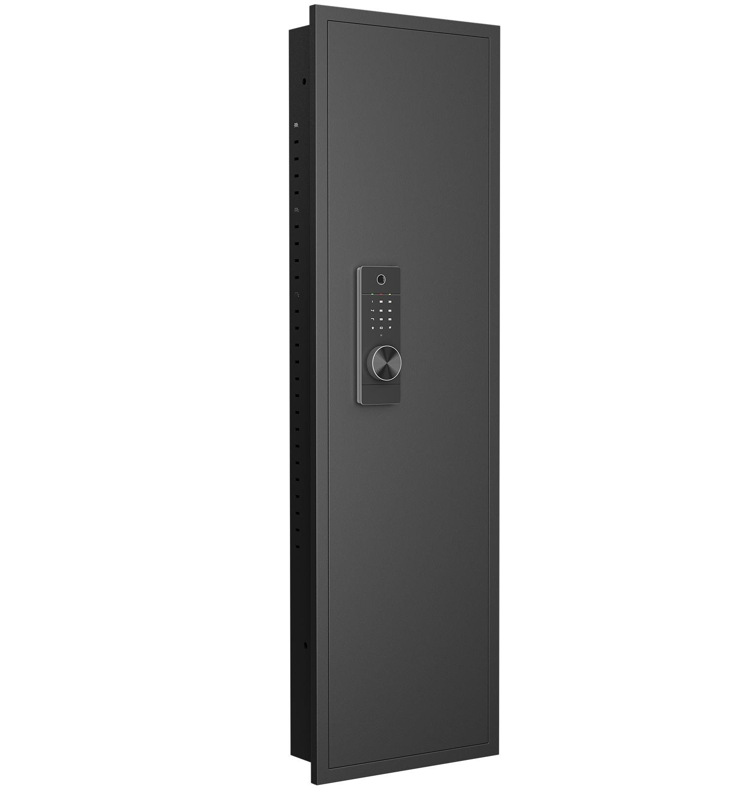 HOSSEJOY 53" Fingerprint Touch Panel In-Wall Safe,Hidden Wall Gun Safe ...