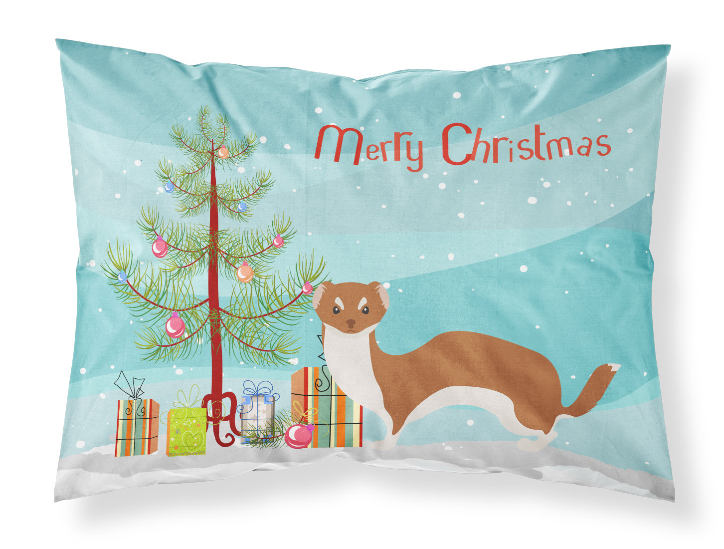 Caroline's Treasures Weasel Christmas Pillowcase - Wayfair Canada