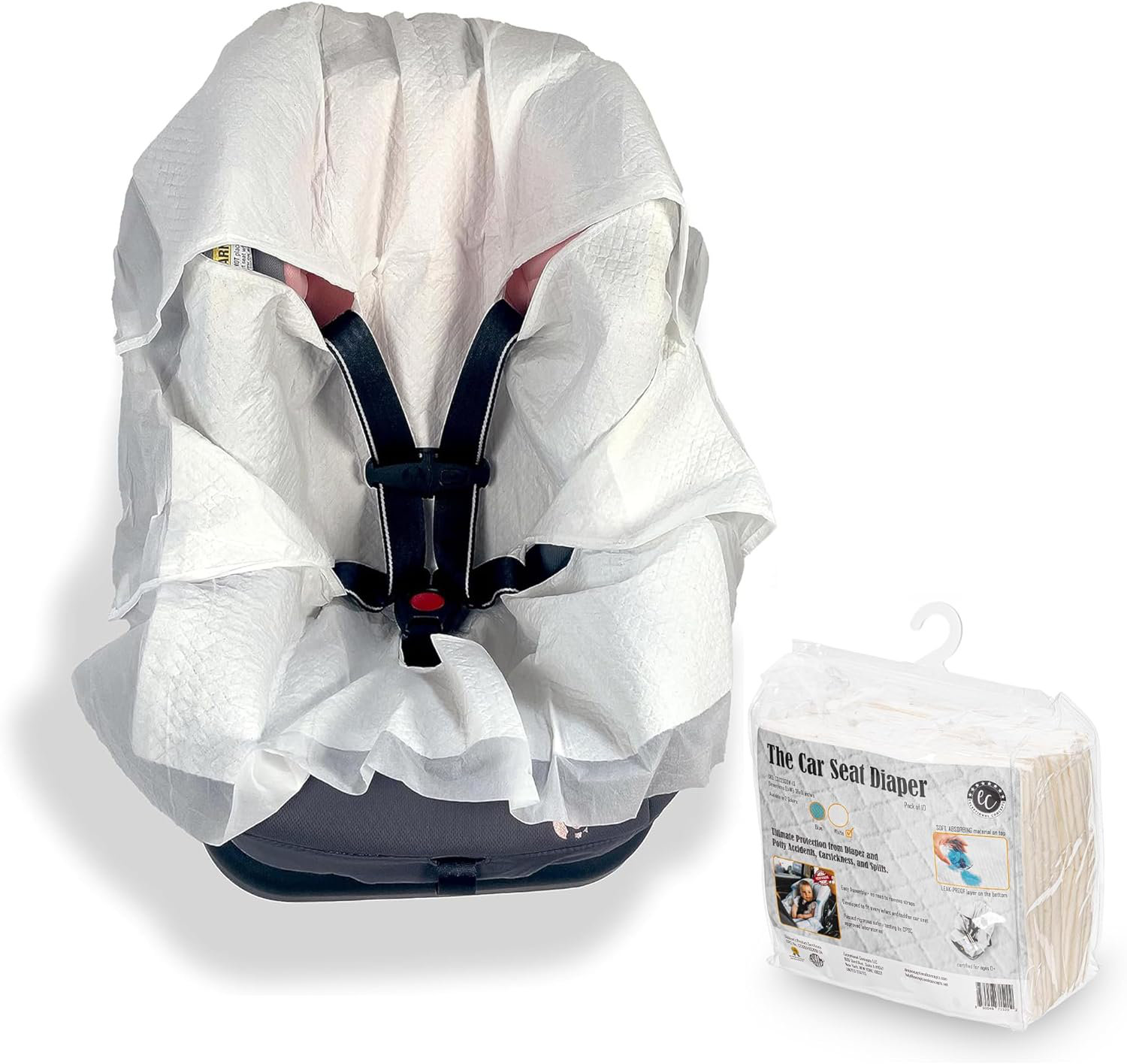 Exceptional Concepts Disposable Liners for Baby Car Seats - Universal ...