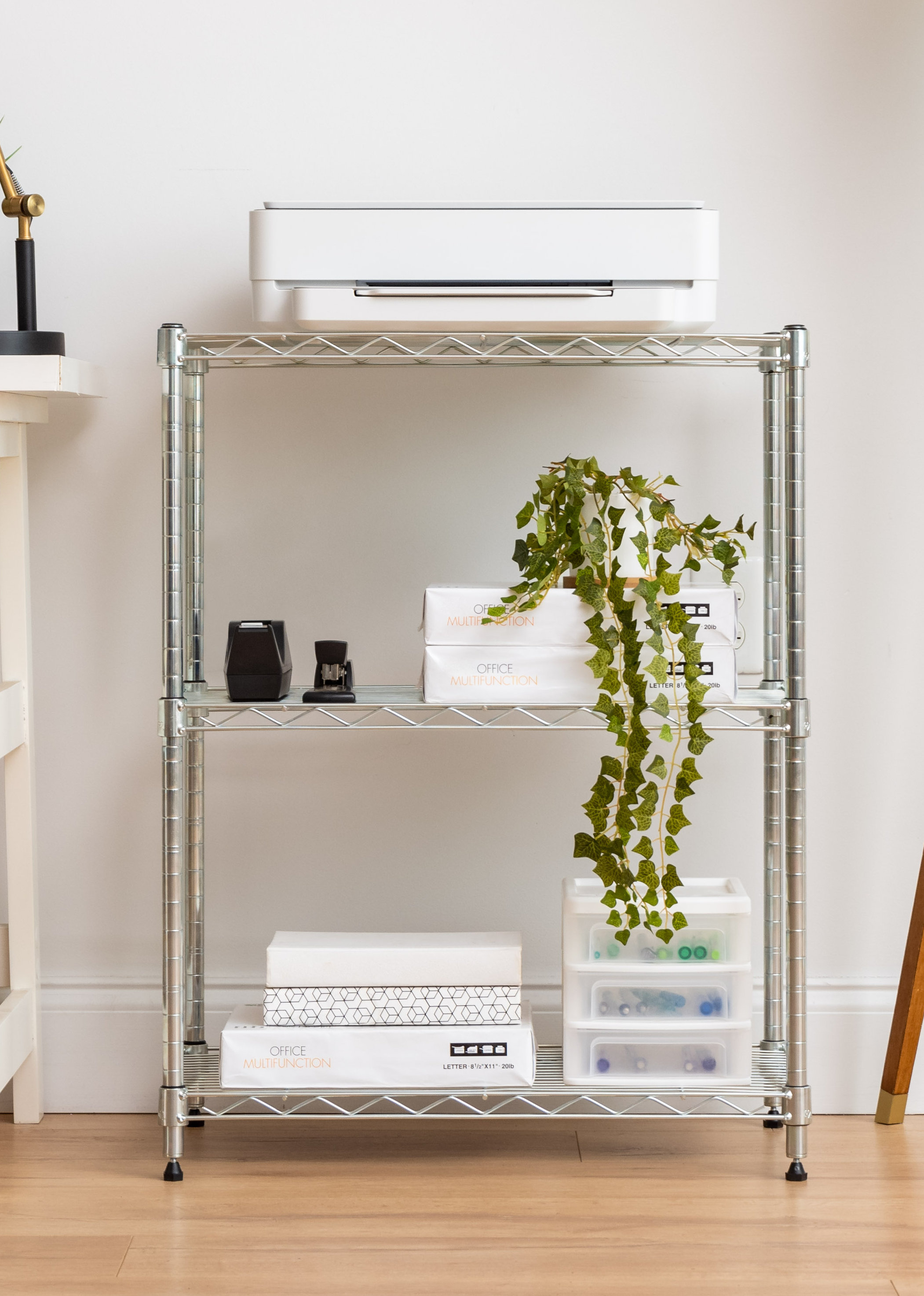 IRIS 24'' W Metal Height -Adjustable Storage Rack & Reviews - Wayfair ...