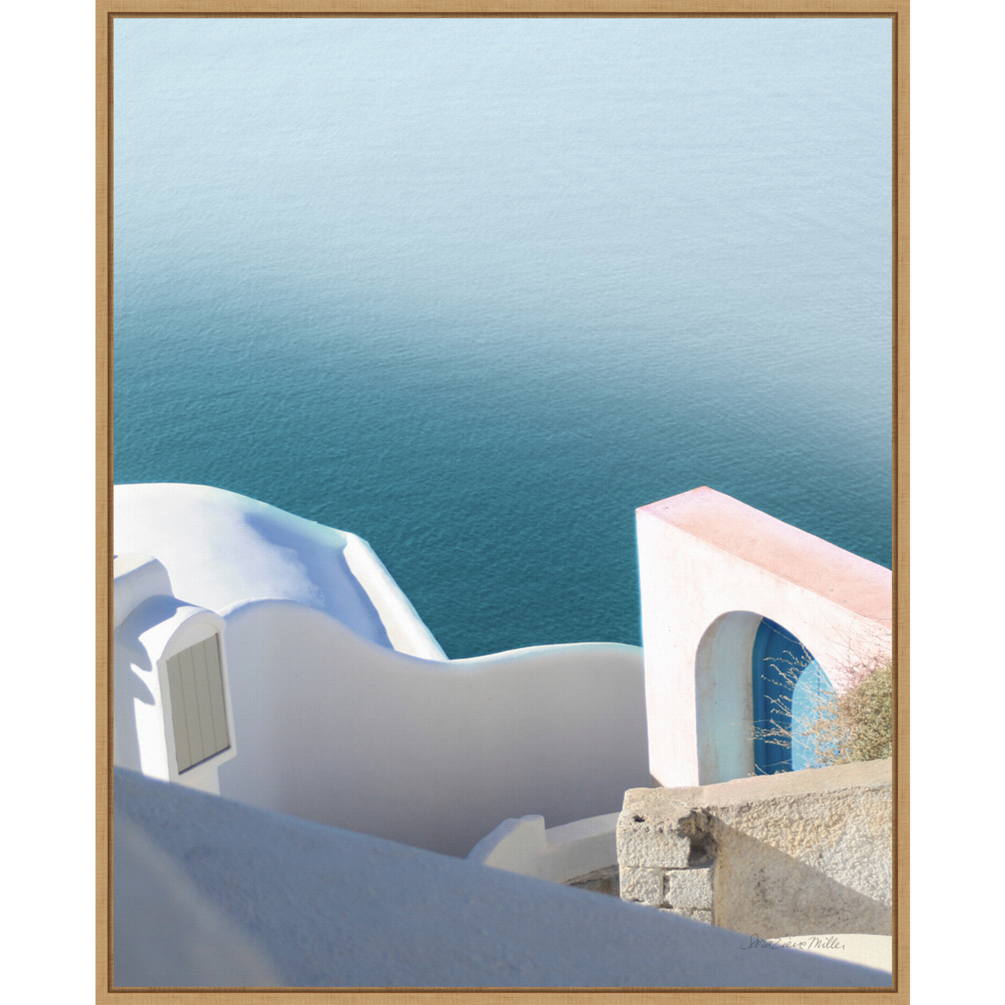 Hokku Designs Santorini Greek Architecture II by Sara Zieve Miller ...