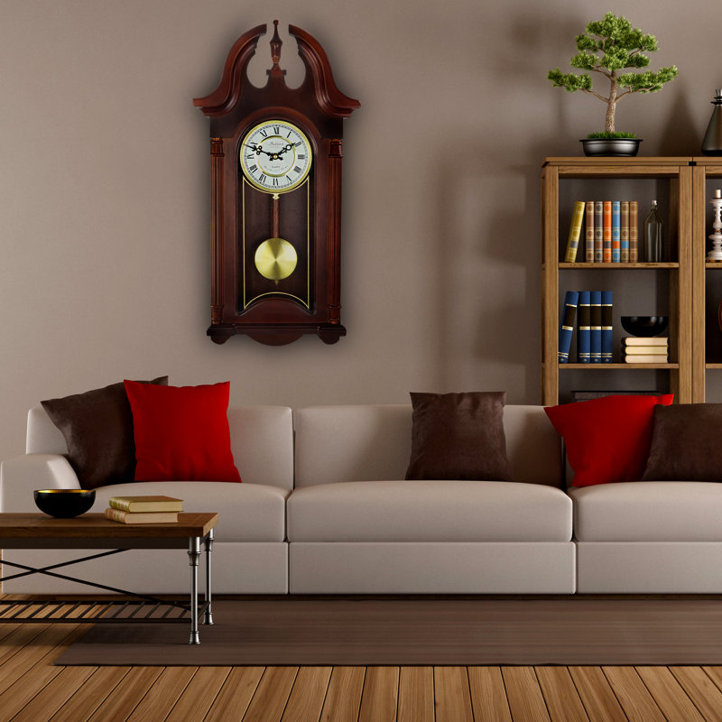 Bedford Clocks Colonial Chiming Wall Clock & Reviews | Wayfair