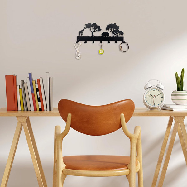 Lark Manor Metal Key Rack Hook Organizer | Wayfair