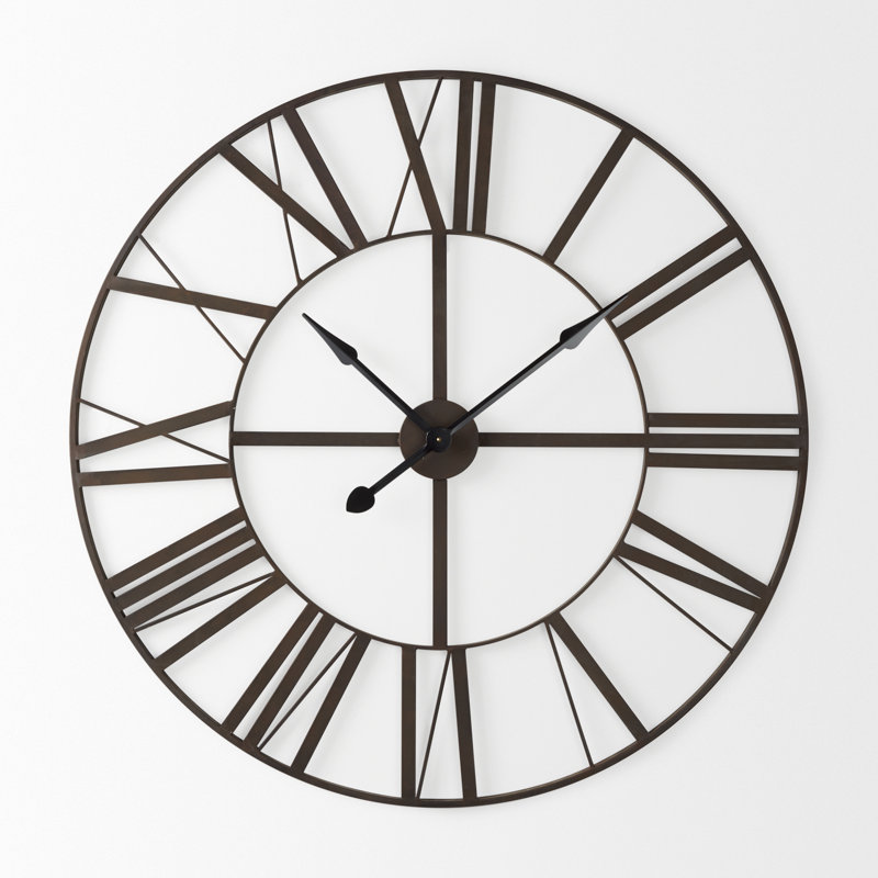 Birch Lane™ Metal Wall Clock & Reviews | Wayfair