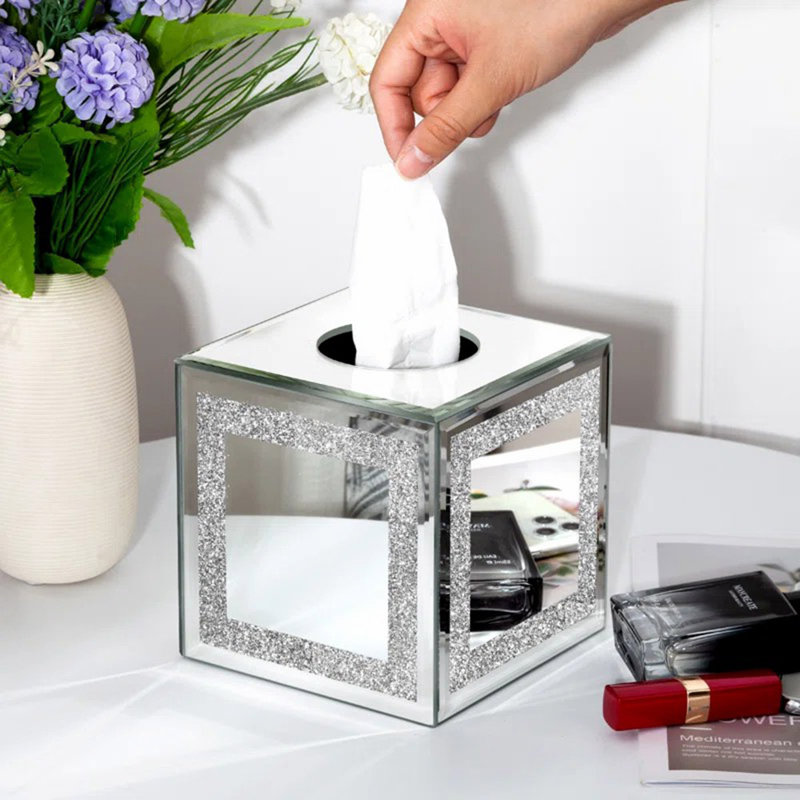 Mercer41 Cerrie Square Paper Tissue Box Cover & Reviews | Wayfair