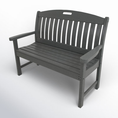 POLYWOOD® Nautical Bench & Reviews | Birch Lane