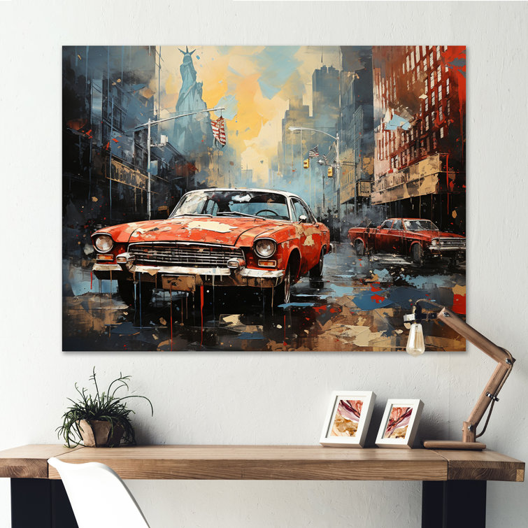 Red Barrel Studio® Vintage Car Collage - Wayfair Canada