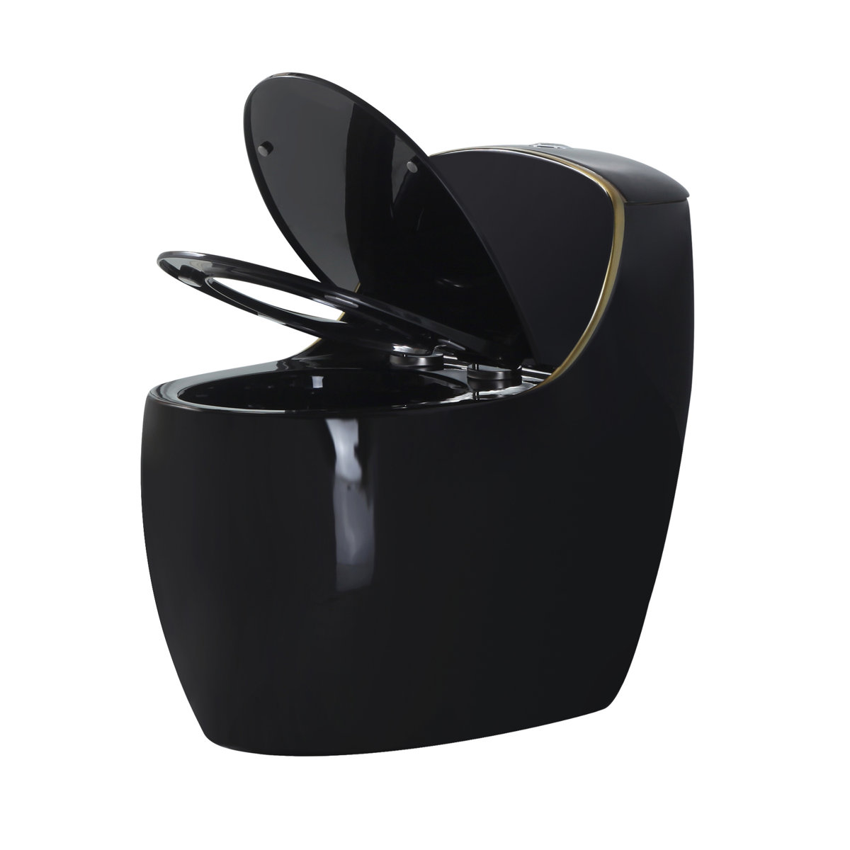 SUPERFLO Floor Mounted One-Piece Chair Height Toilet, 1.6 Gpf Power ...