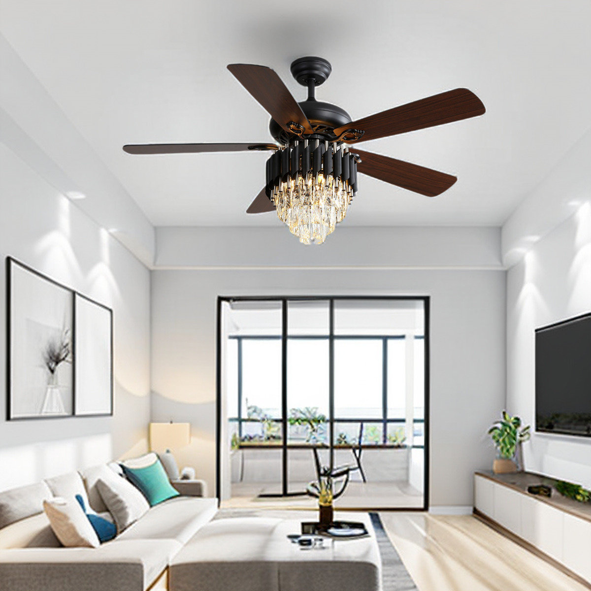 Mercer41 Meserve Ceiling Fan | Wayfair