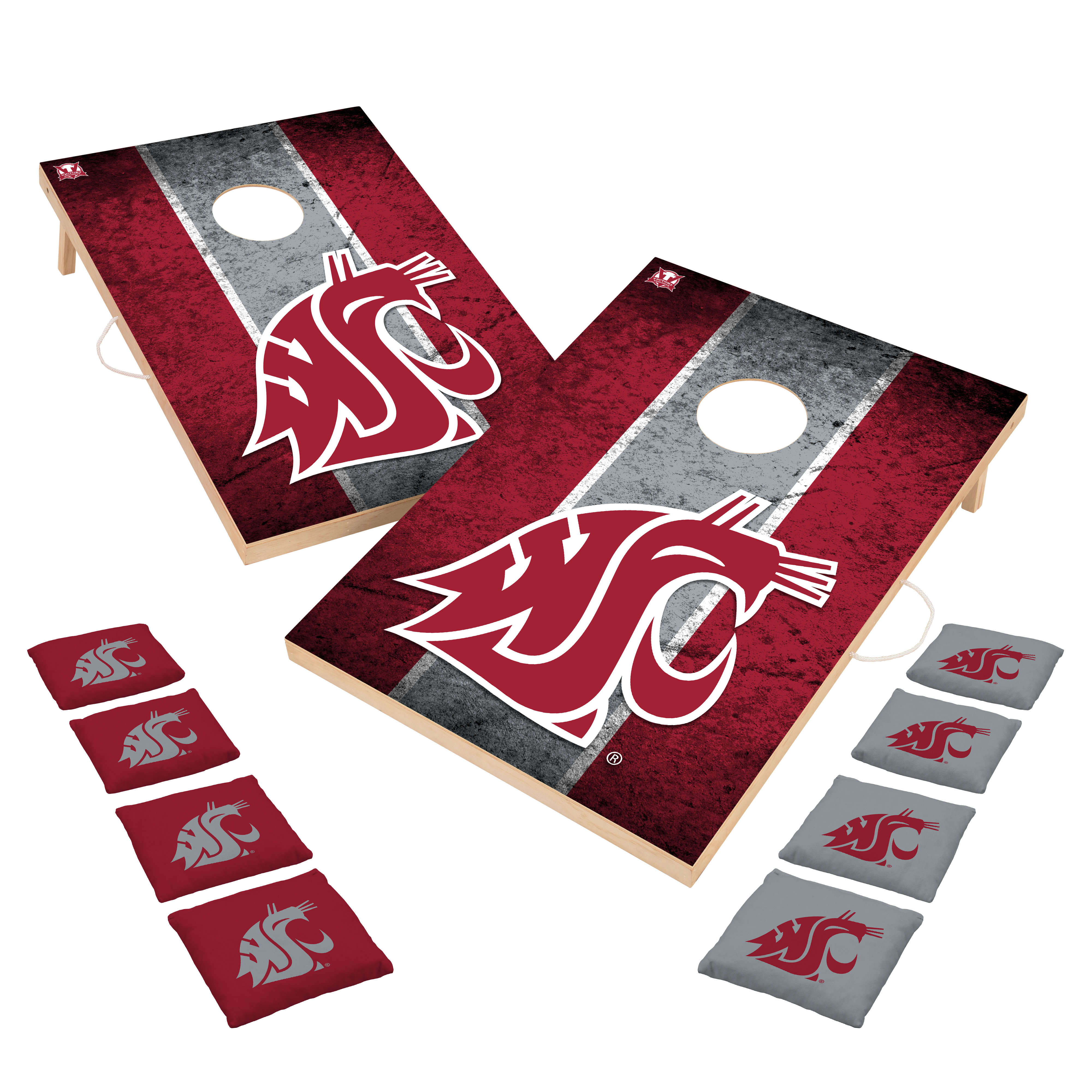 Victory Tailgate Washington State University Cougars | 2x3 Solid Wood ...