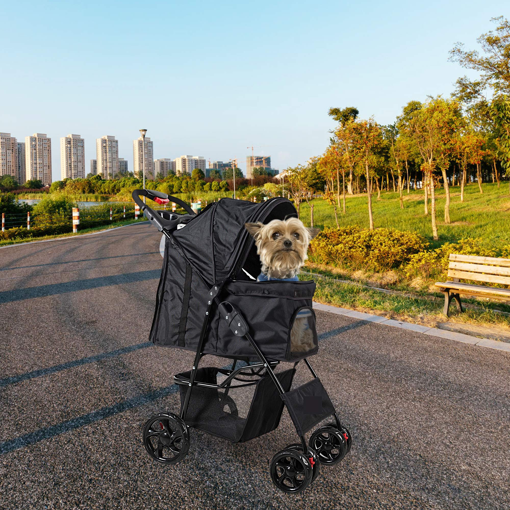 ACEM Folding Pet Jogger Stroller - Wayfair Canada