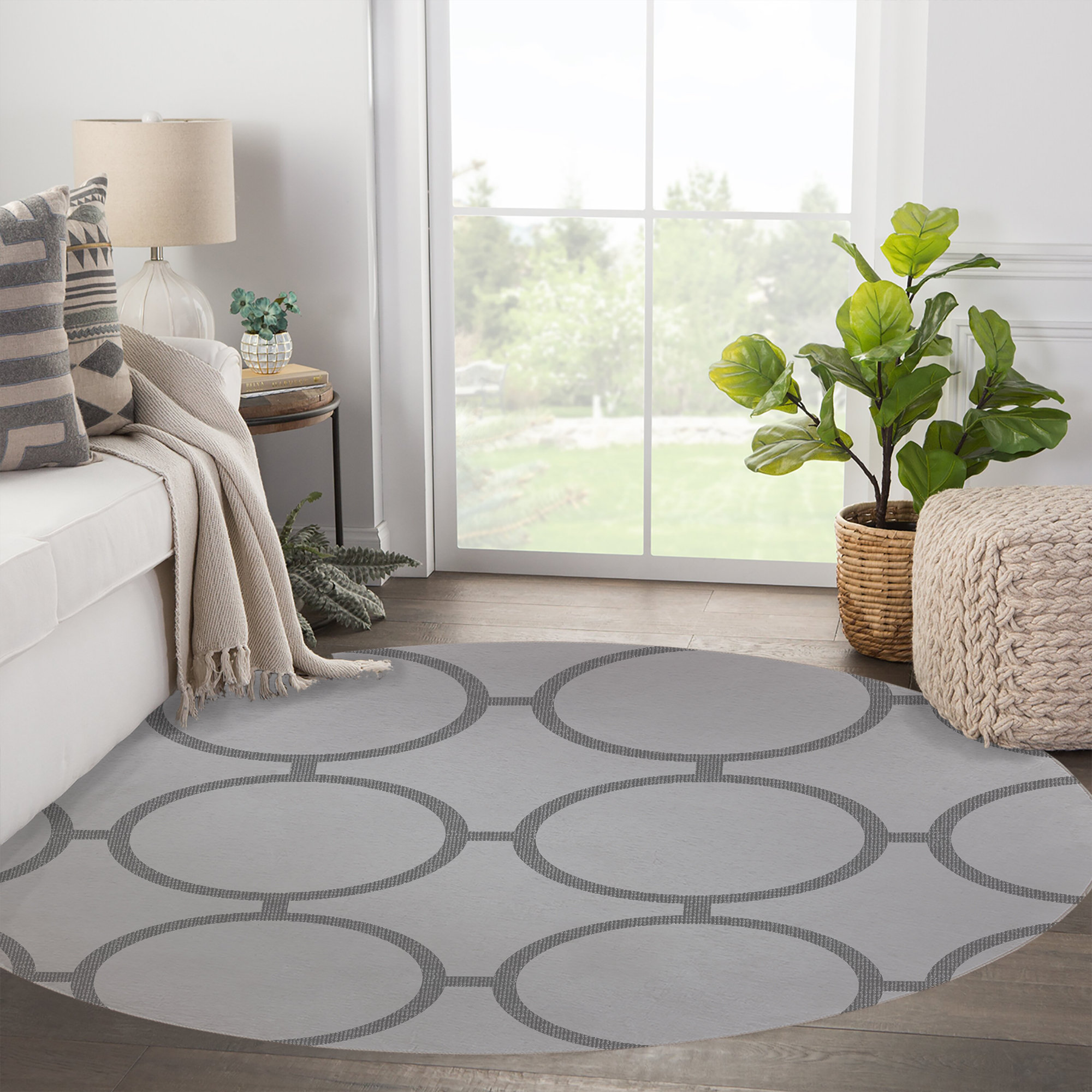 Latitude Run® POP GREY Area Rug By Latitude Run® | Wayfair