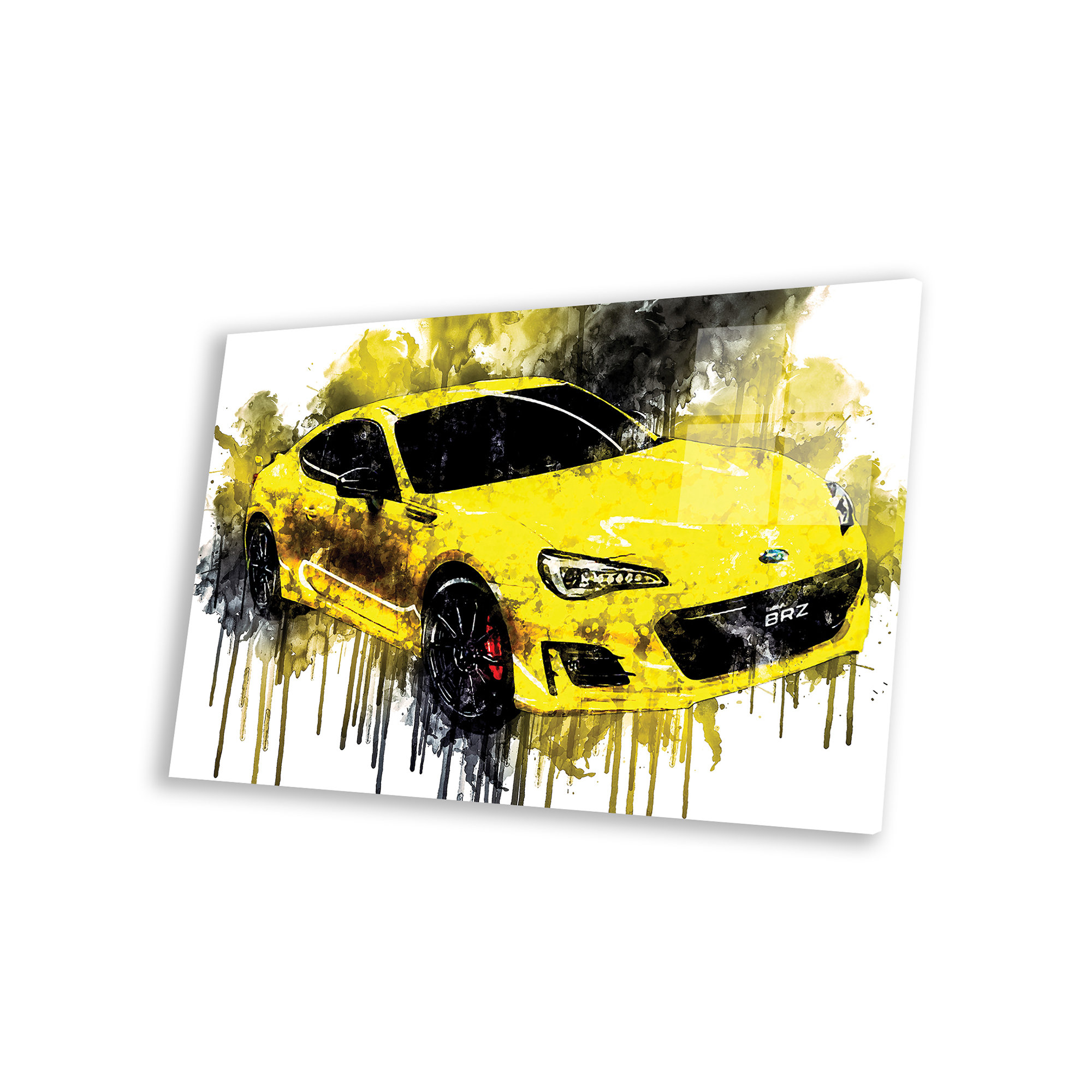 17 Stories 2017 Subaru BRZ Vehicle CCLXXXVIII Print On Acrylic Glass ...