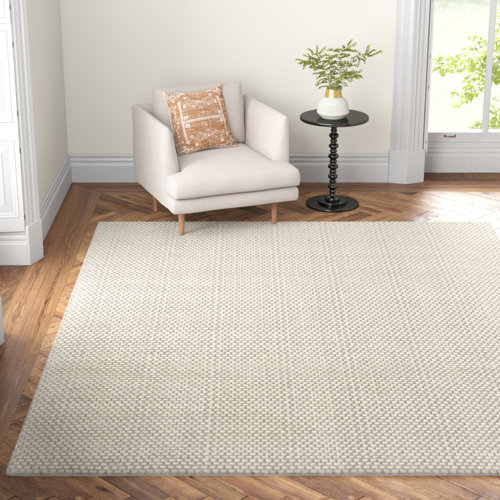 Lowe Handmade Wool Cream Rug & Reviews | Joss & Main
