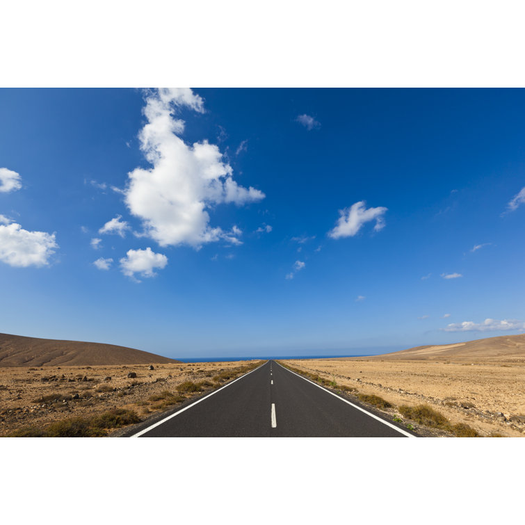 Alpen Home Desert Highway by 35007 - No Frame Art Prints on Canvas ...