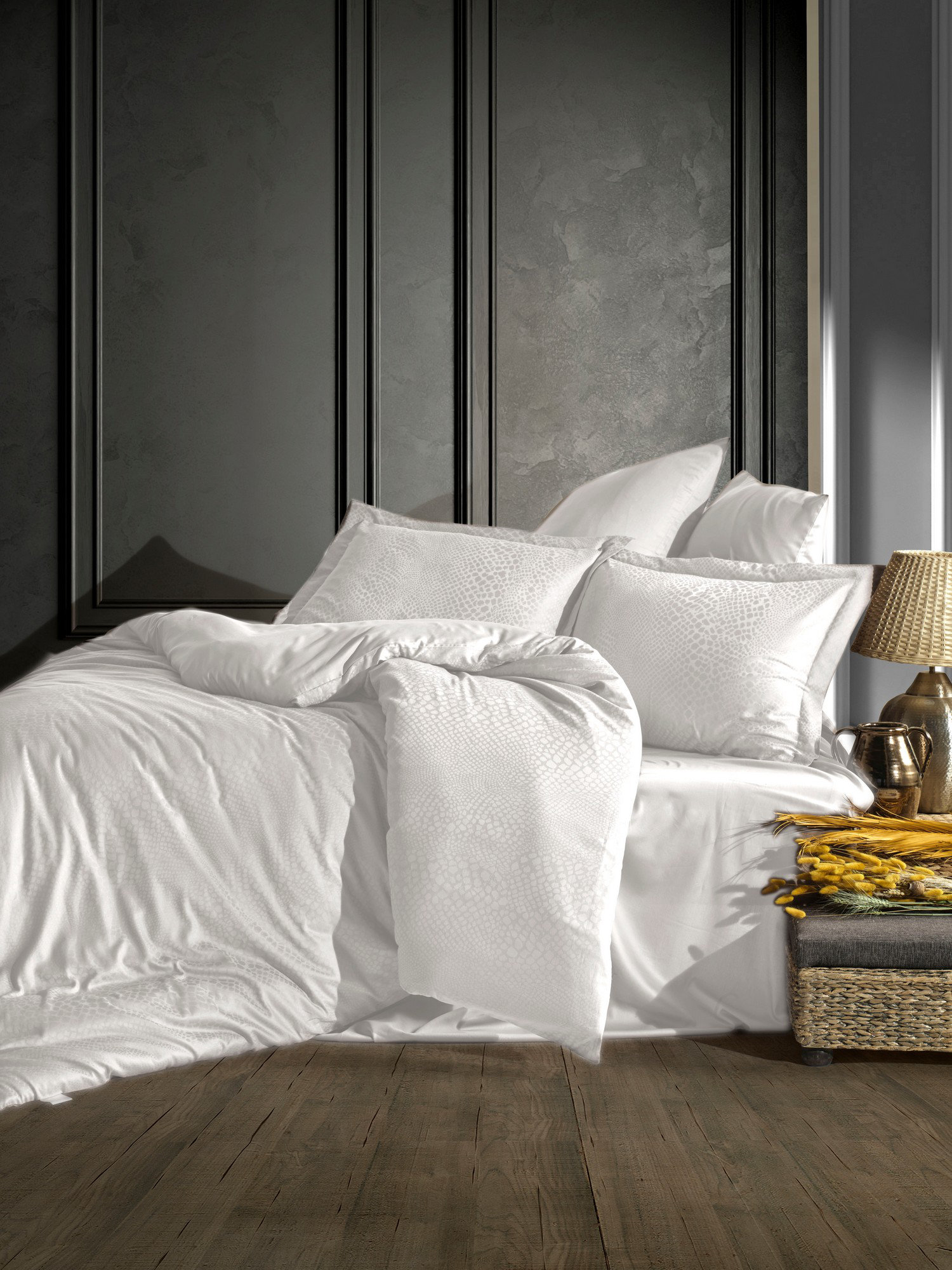 Asir Group INC Demoney 100% Cotton Modern and Contemporary 6 Piece ...