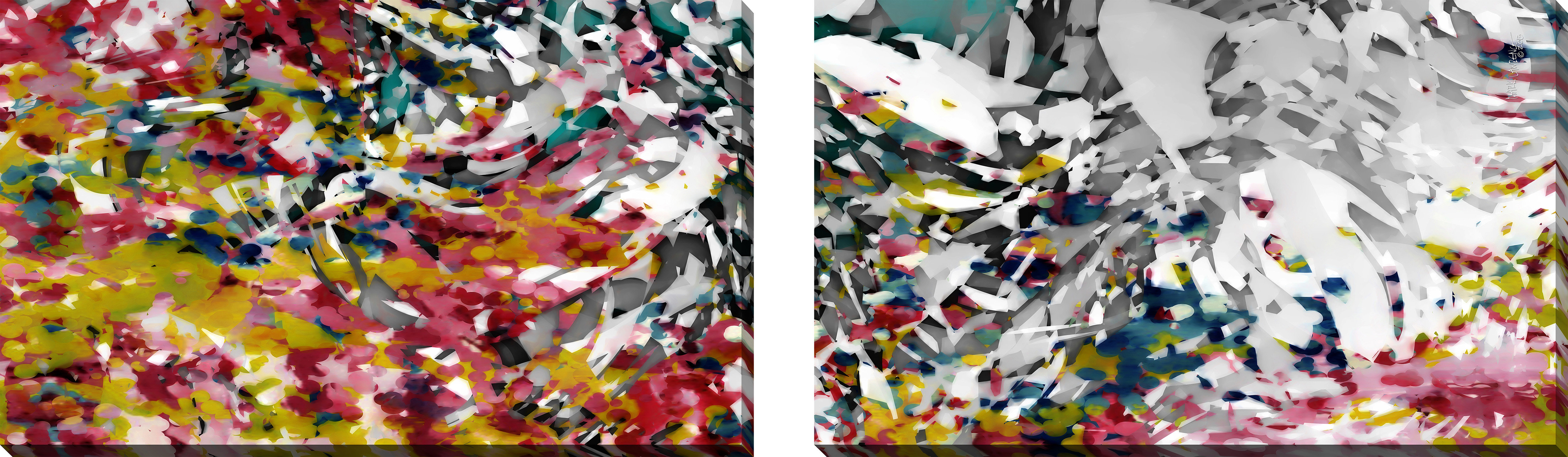 Latitude Run® Little - 2 Piece Panoramic Graphic Art Print on Canvas ...