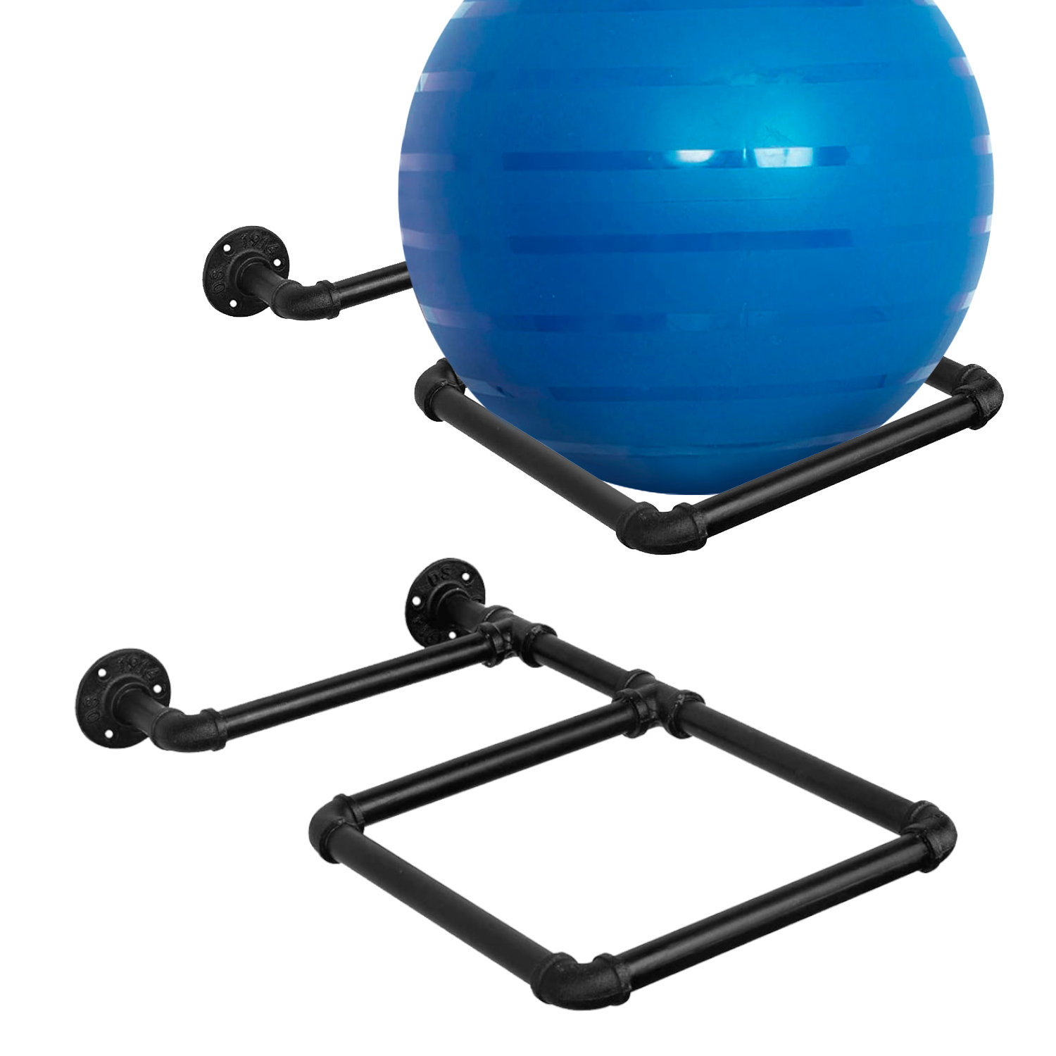 Williston Forge Aobh Wall Mounted Sport Rack | Wayfair