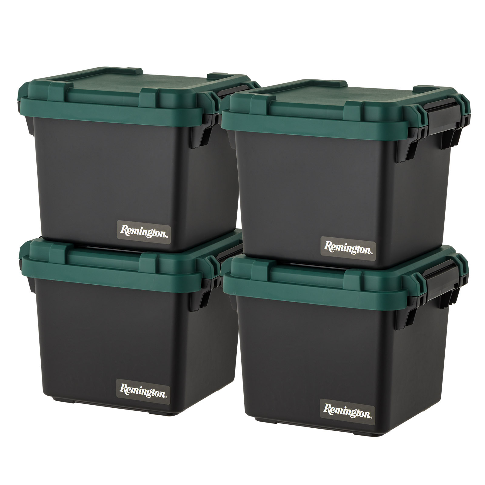 Remington 7.5 Gal. Remington Heavy Duty Trail Box, Stackable Storage ...
