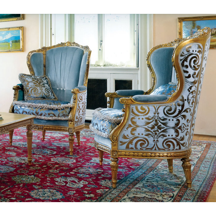 David Michael Upholstered Wingback Chair - Wayfair Canada