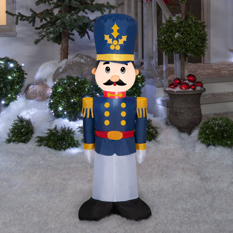 Gemmy Industries Christmas Inflatable Toy Soldier | Wayfair
