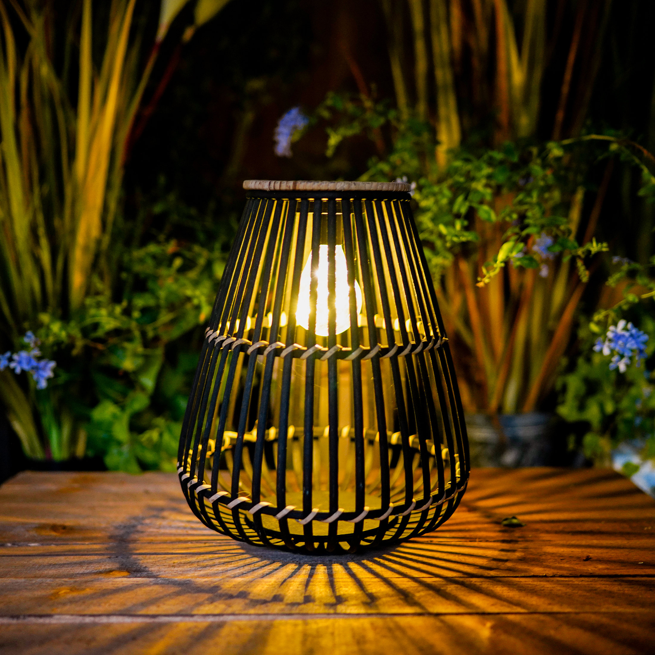 Original Barn 14.76" Solar Powered Integrated LED Outdoor Lantern | Wayfair