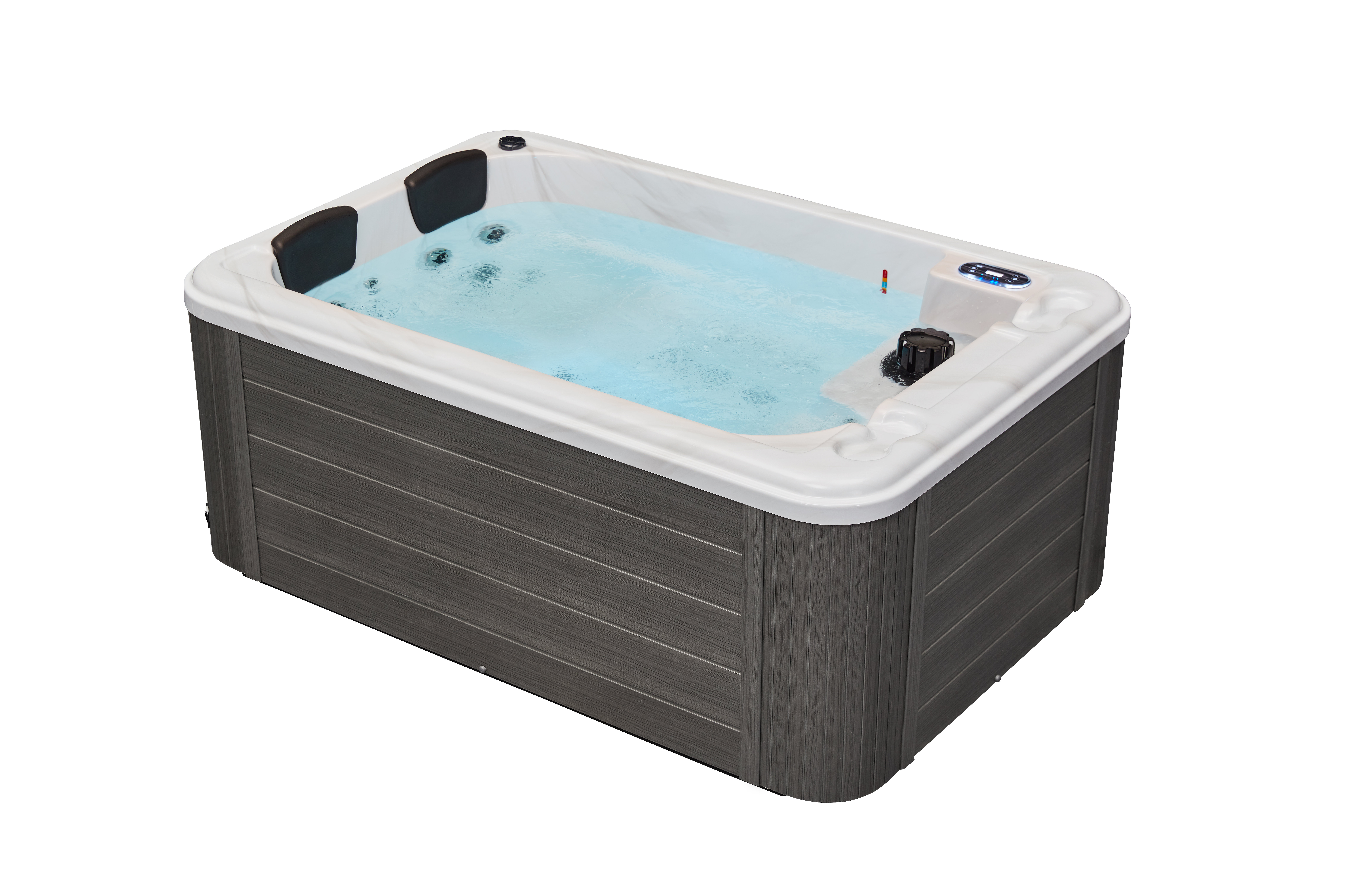Luxury Spas 4 - Person 39 - Jet Acrylic Rectangular Standard Hot Tub ...
