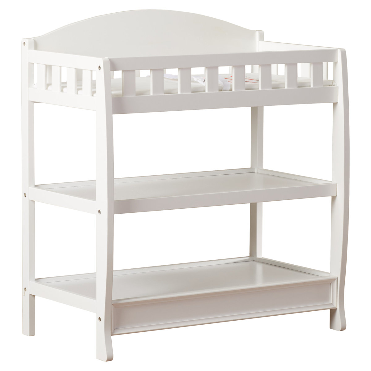 Delta Children Wilmington Changing Table with Pad & Reviews | Wayfair