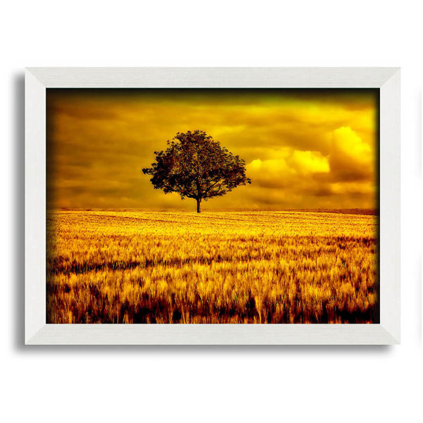 Gold Frame 80x80 Picture | Wayfair.co.uk