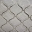 Supreme Tile Lauretta 3" x 3" Glass Arabesque Mosaic Wall Tile ...