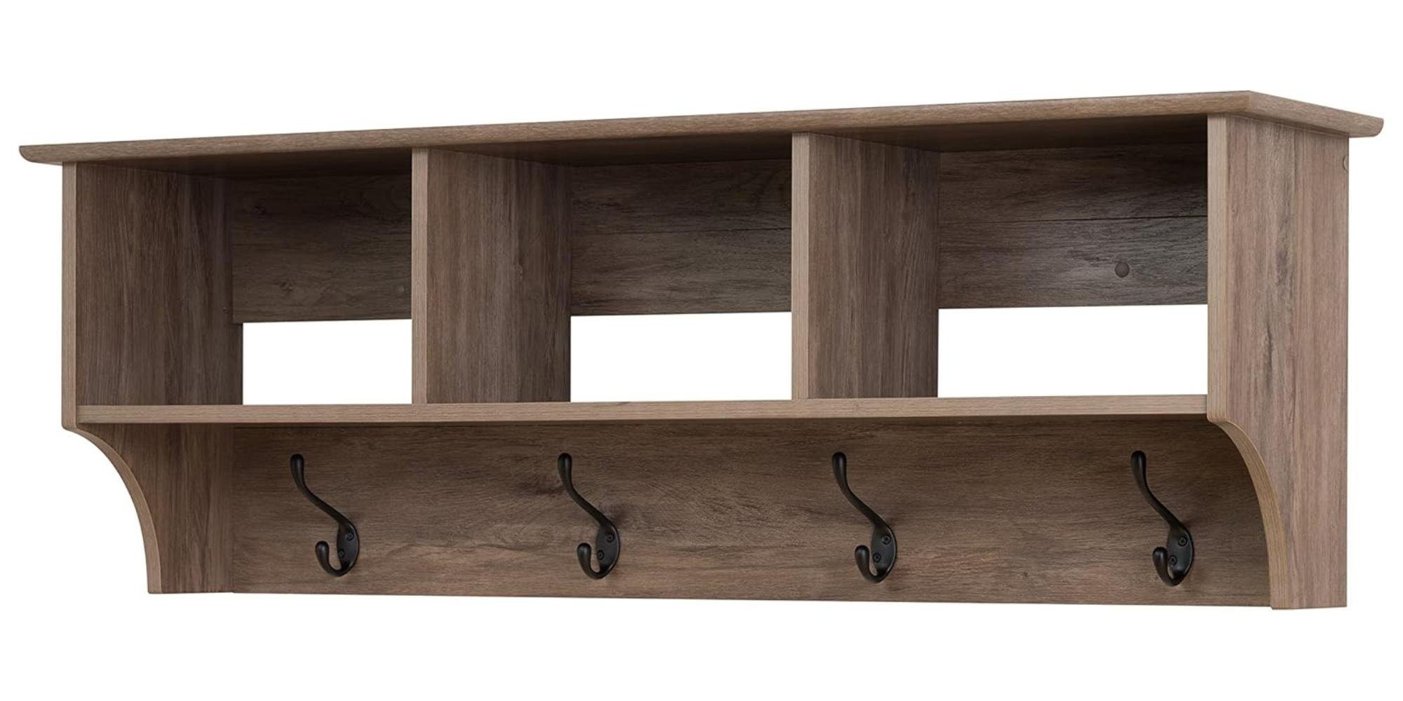 MCKINNON HOME FURNISHINGS, INC. 48 Inch Wide Hanging Entryway Shelf ...