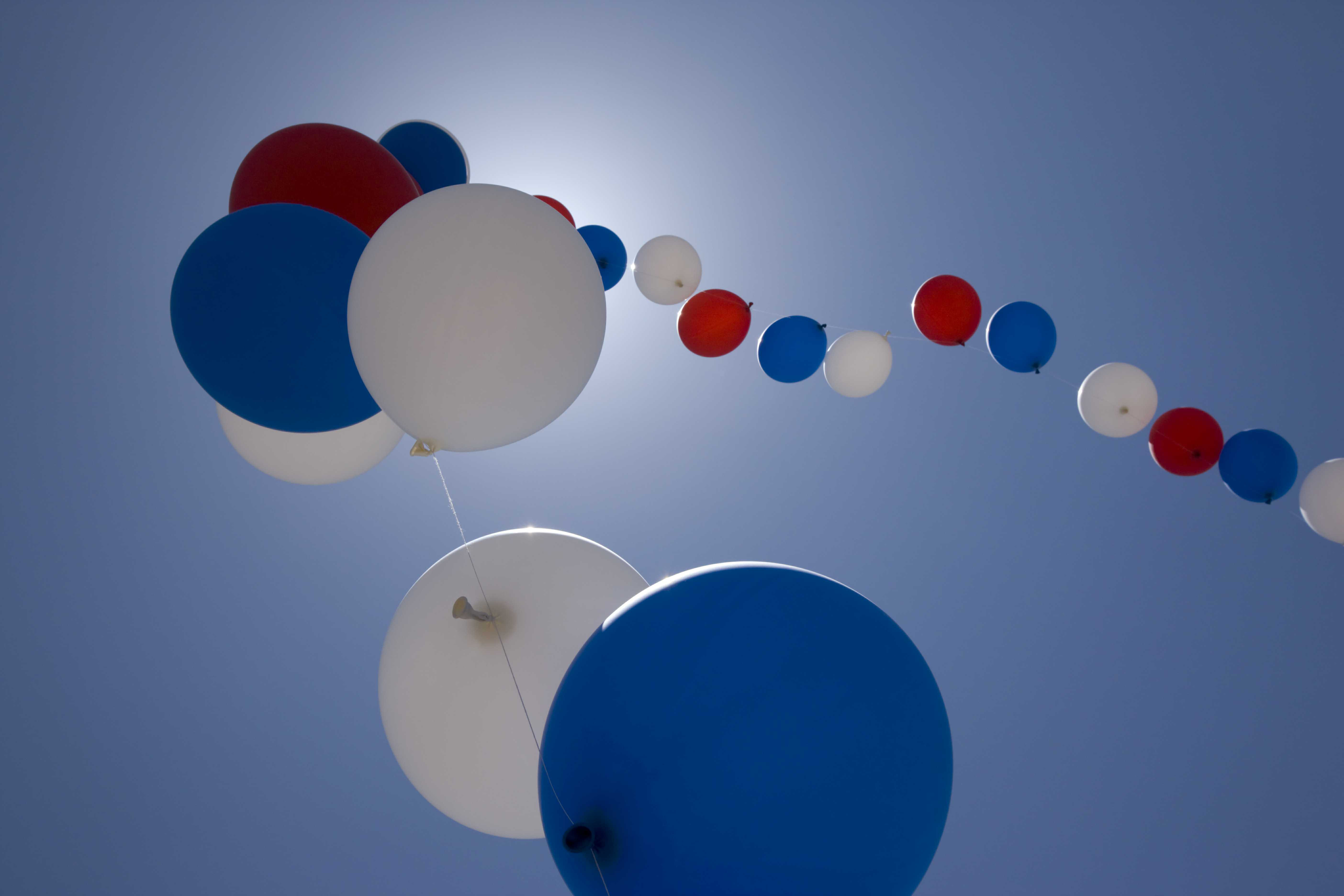 Ebern Designs Balloons - Wrapped Canvas Photograph | Wayfair