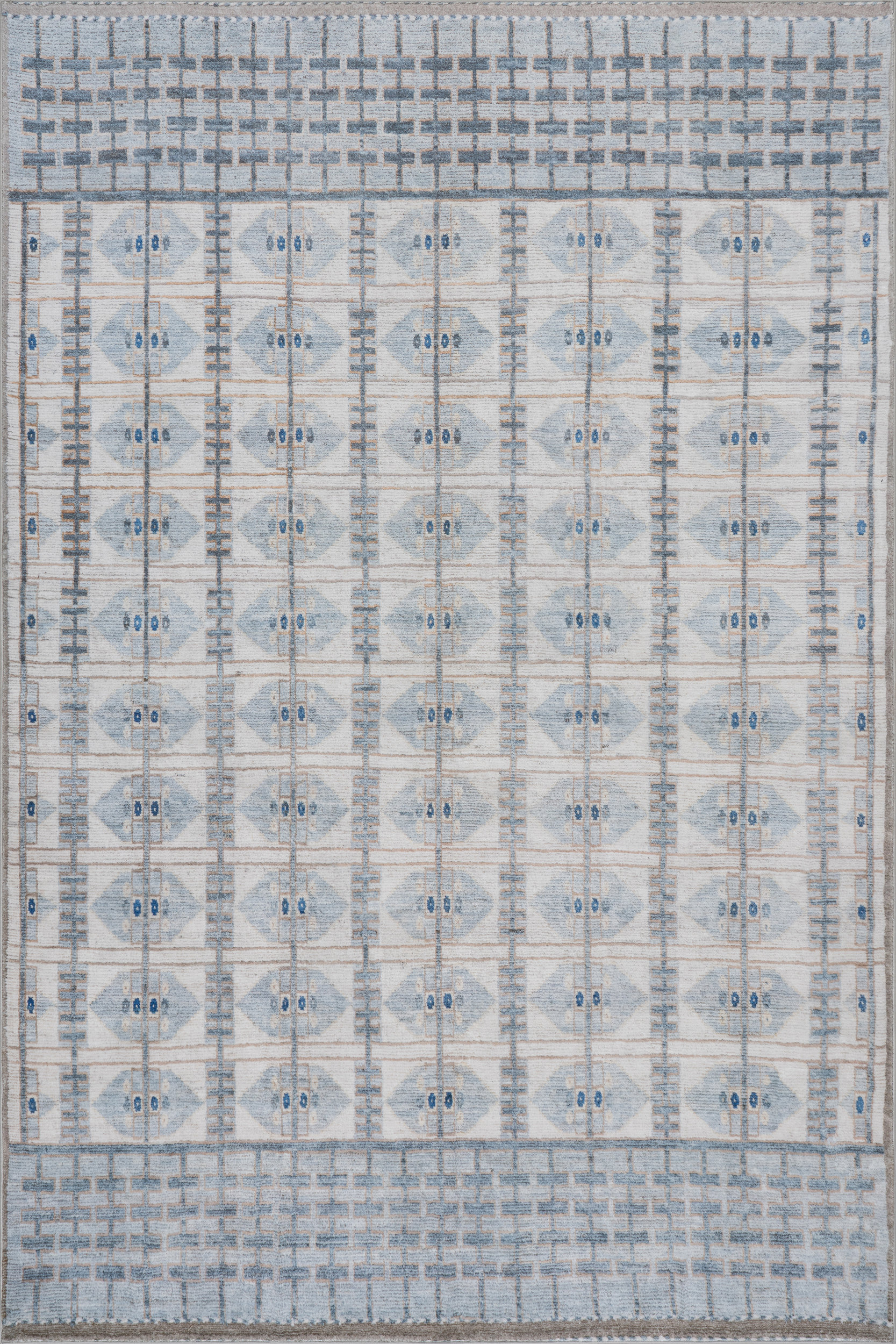 Red Barrel Studio® Jasari Abstract Handmade Wool Area Rug | Wayfair